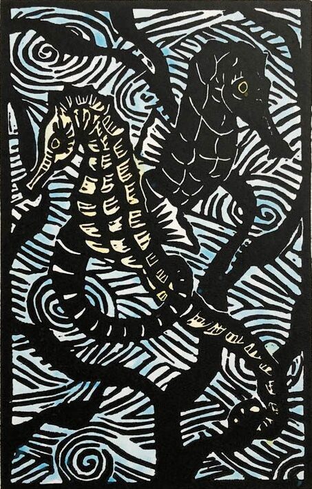 Seahorses by Rachel Mulligan | Byard Art